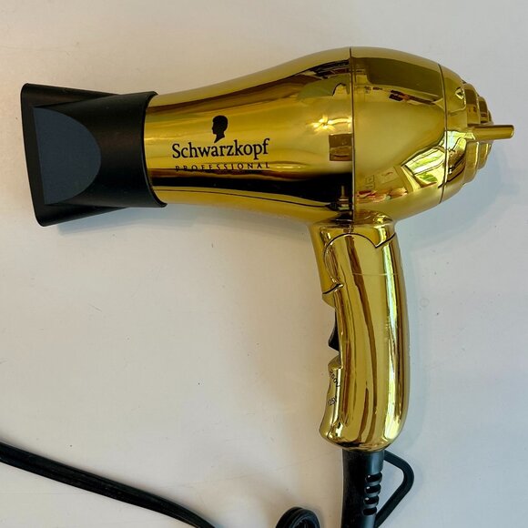 Schwarzkopf | Hair | Nwt Schwarzkopf Skp Pro Mini Giant Gold Dryer Gold ...